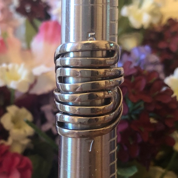Silpada | Jewelry | Silpada Sterling Silver Modern Maze Ring | Poshmark